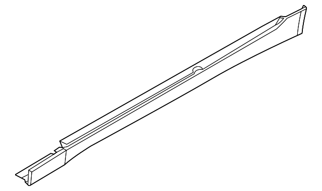 2008-2010 BMW Rocker Molding 51-77-7-178-126 | BMW OEM Parts