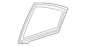 2020-2024 Toyota Corolla Glass Weather-Strip 68188-02230 | Toyota Parts ...