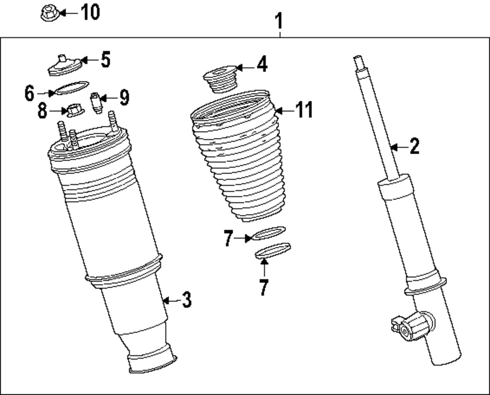 2022 GMC Hummer EV Pickup Boot 85561577 | Courtesy Parts