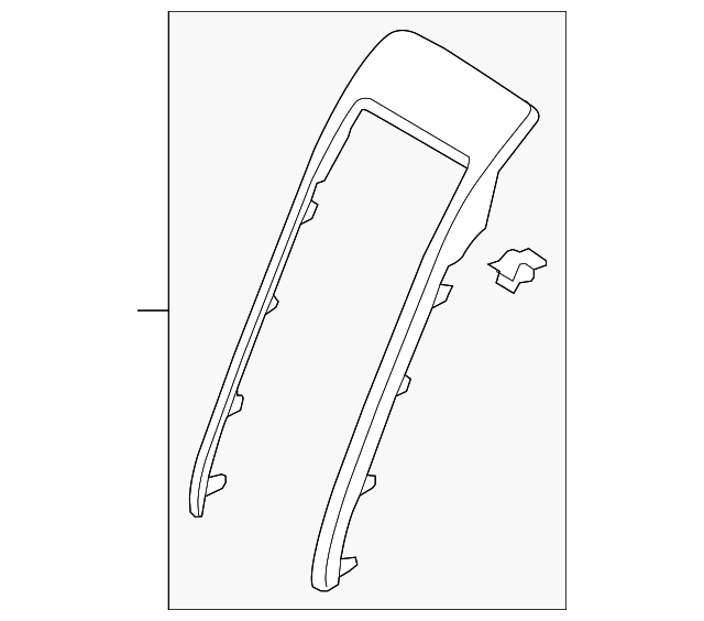 2011-2018 Audi Lining 4H4-863-492-A-25D | Audi OEM Parts Guy