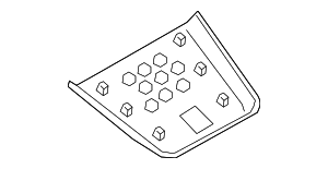 2023-2025 Lincoln Corsair | Lower Trim | PJ7Z-78045F48-AB | Walls' Ford ...