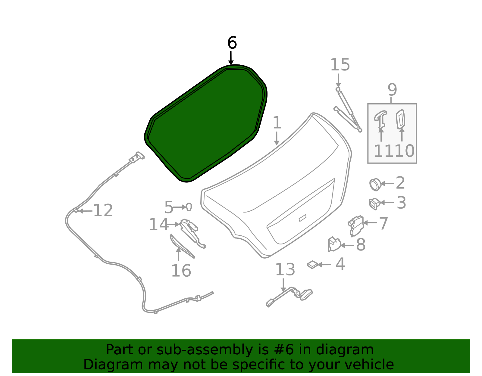84830-9N00A - Weatherstrip Official Nissan Parts Store