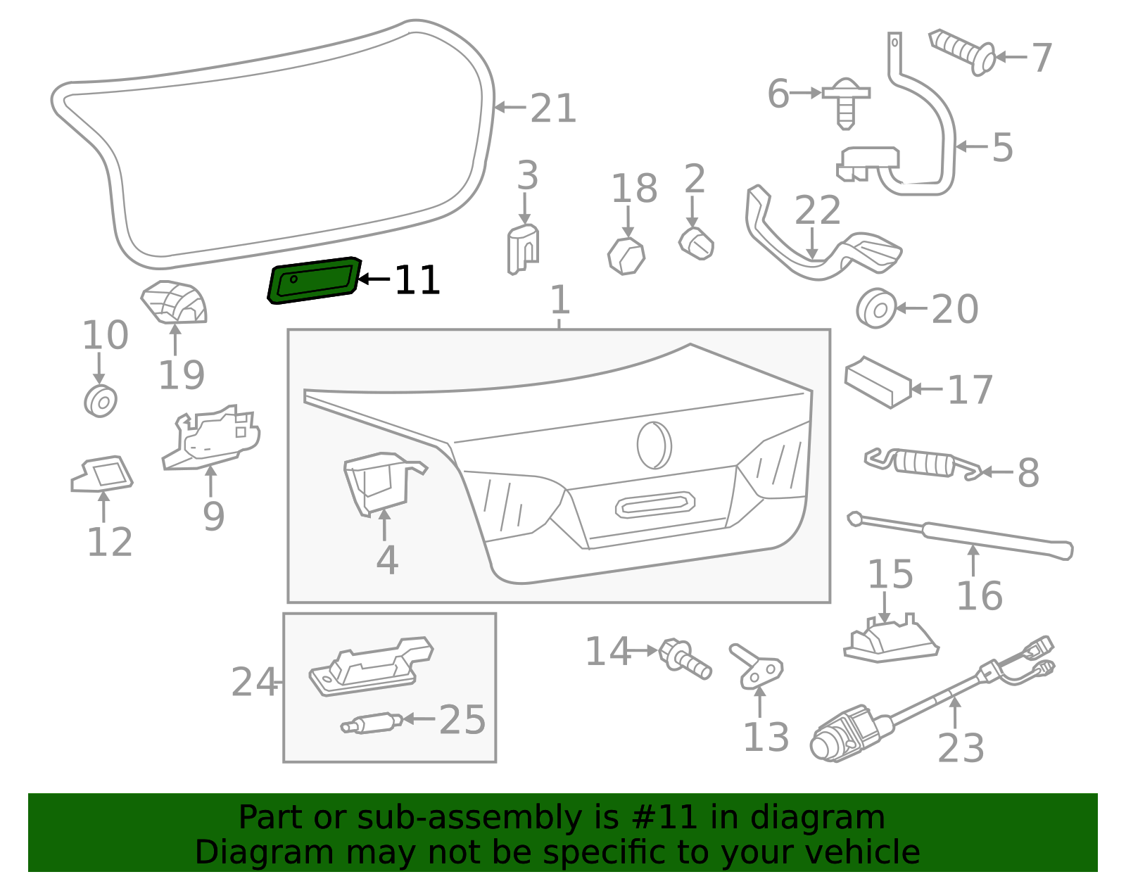 2011-2018 Volkswagen Jetta Lock Cover 5C6-827-229-A | OEM Parts Online