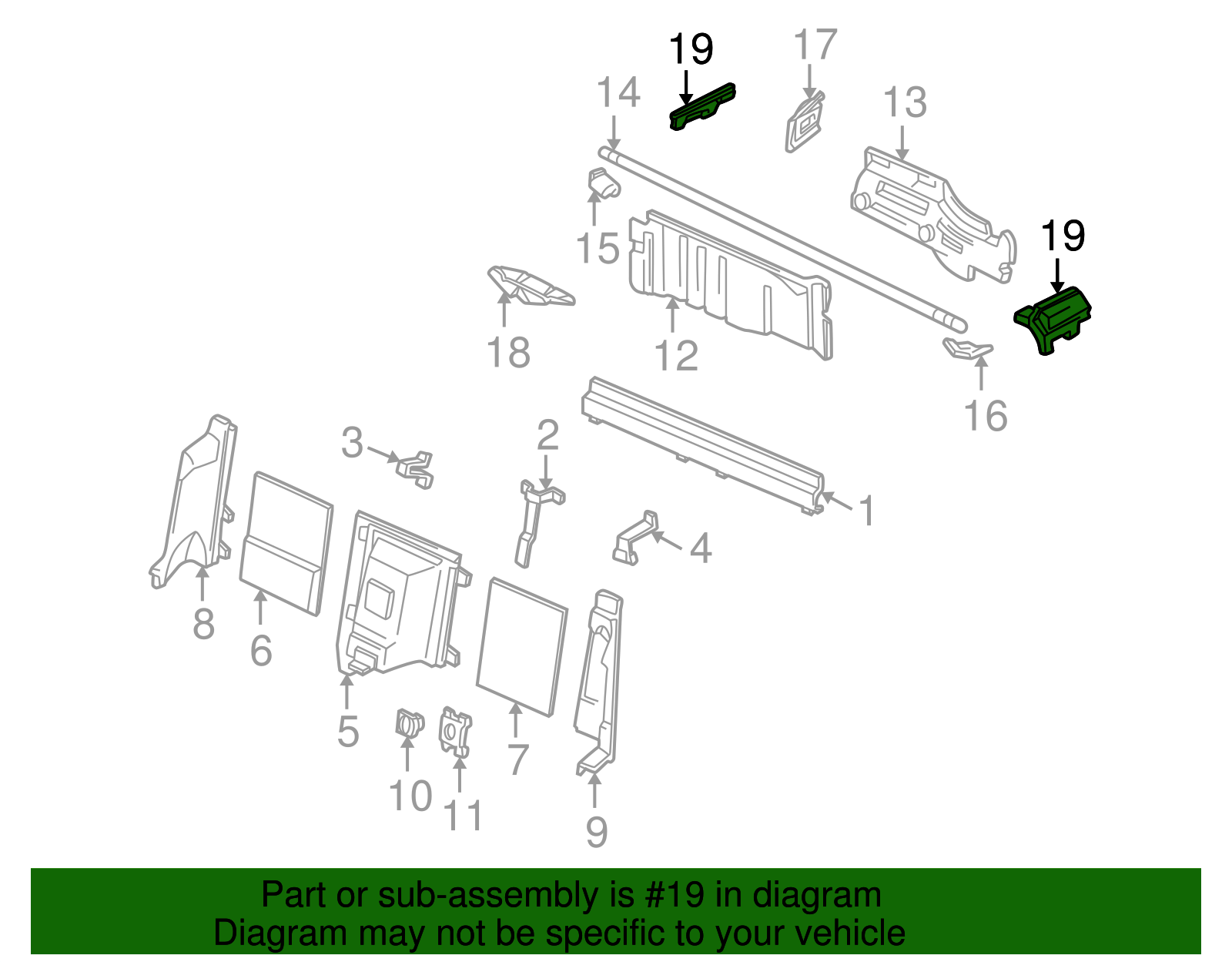 74262-SL0-000 - 1991-2005 Acura NSX - Cover, R Rear (Lower) | All ...