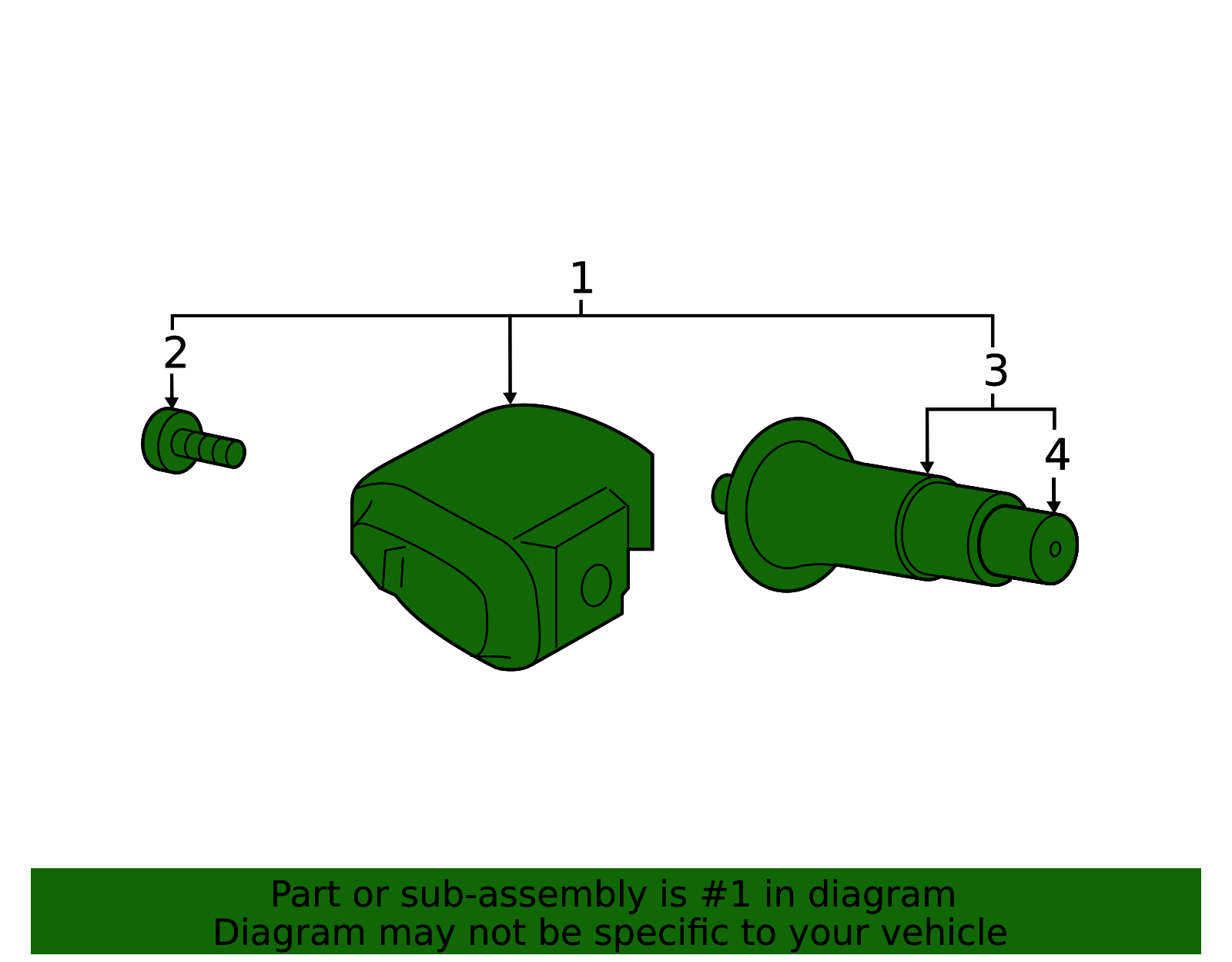 2018-2025 Subaru TPMS Sensor 28103FL020 | Subaru Parts Guys