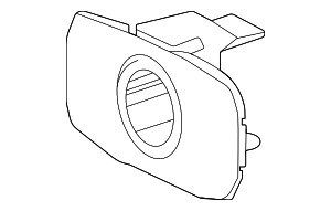 2019-2025 Toyota Parking Aid Sensor Housing (Front, Rear) 89348-0R100 ...