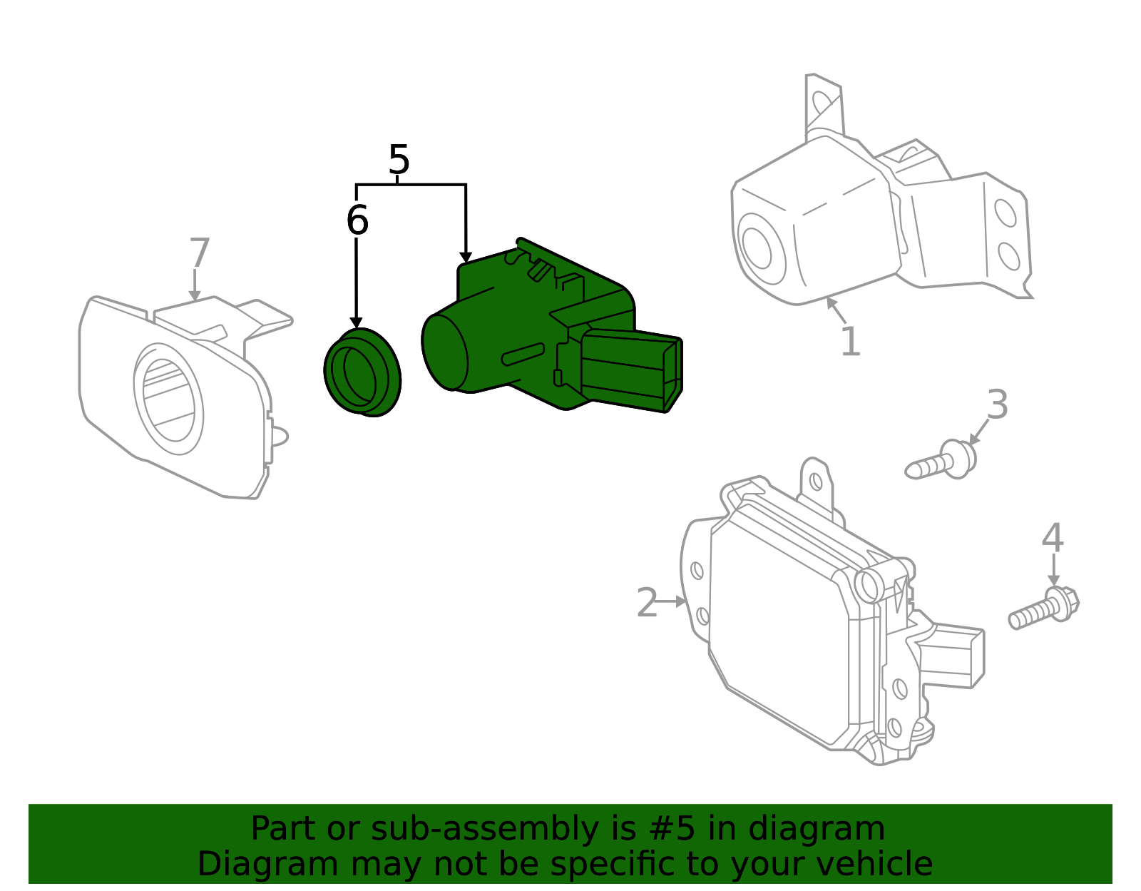 89341-33220-B9 - Sensor 2020-2023 Toyota Highlander | Longo Toyota Parts