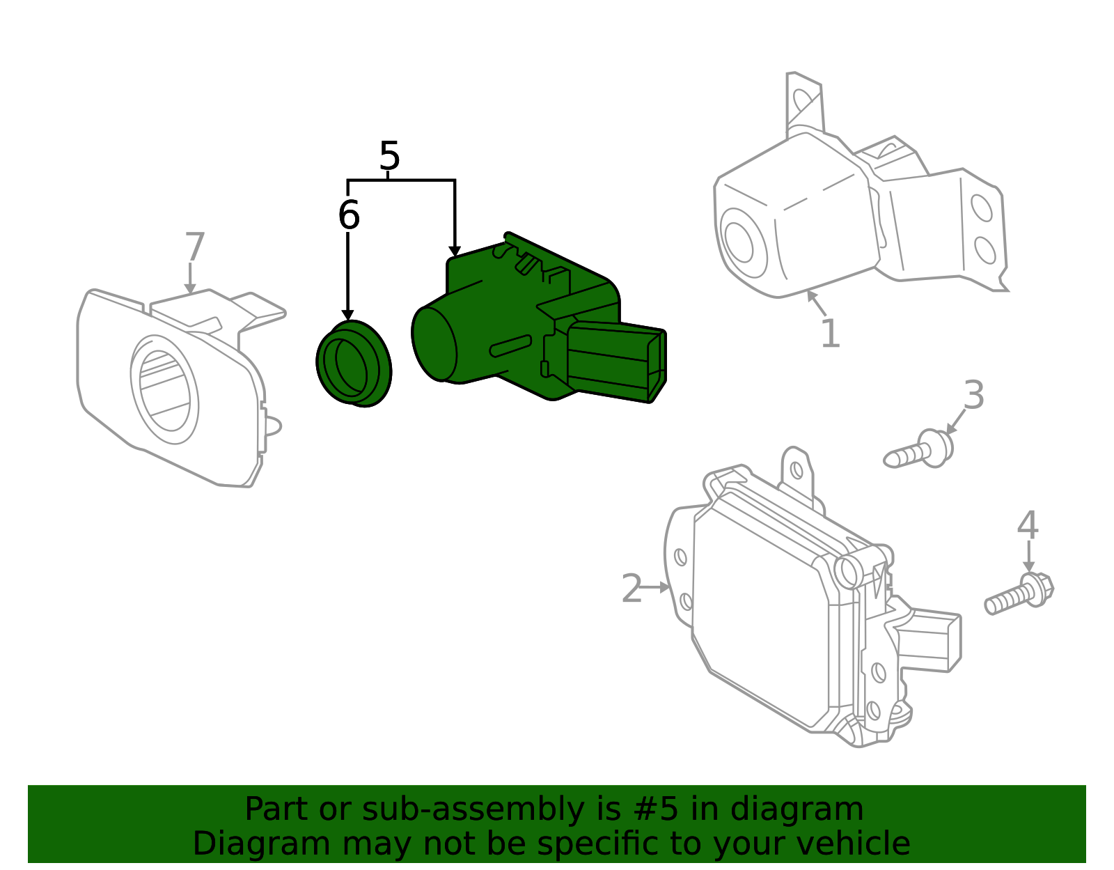 89341-33220-B9 - Park Sensor 2020-2023 Toyota Highlander | Longo Toyota ...