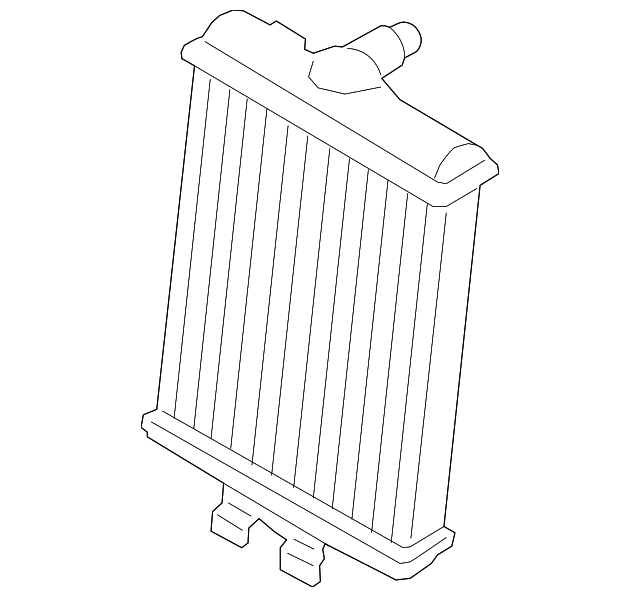 17-11-7-628-057 - Auxiliary Radiator - 2012-2020 BMW | Buy BMW Parts Now