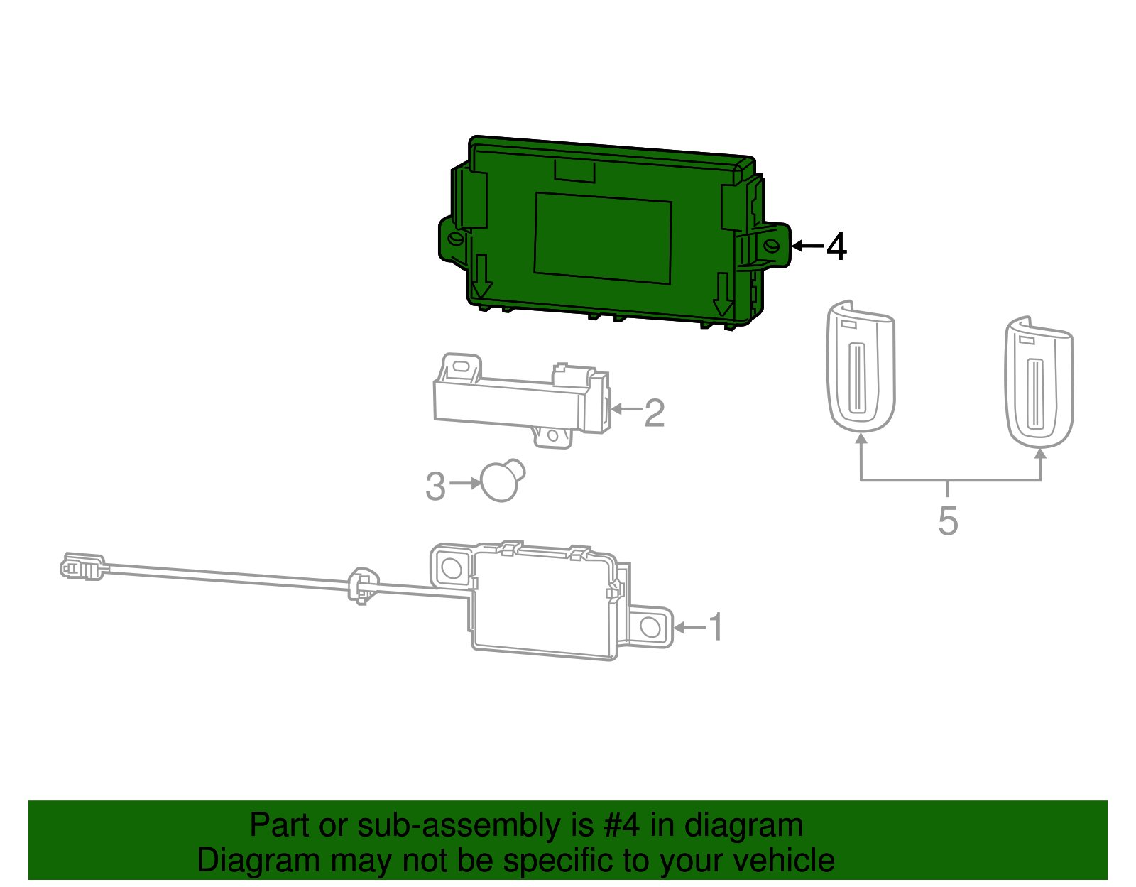68394160AB - Hub Receiver - 2019 2020 Dodge Charger | Mopar Parts Canada