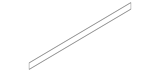 2008-2016 Ford | Body Side Molding | 8C3Z-2625532-CPTM | Walls' Ford Parts