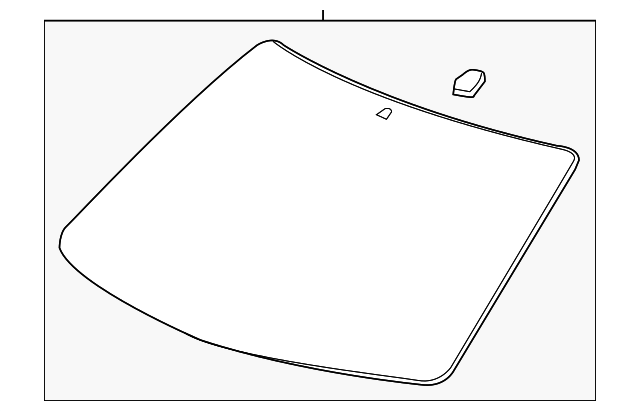 23420152 - Windshield 2014-2017 Buick Enclave | Gateway Buick GMC Parts