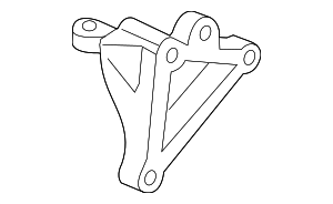 11910-R40-A00 - 2009-2014 Acura TSX - Bracket, Engine Side Mounting ...
