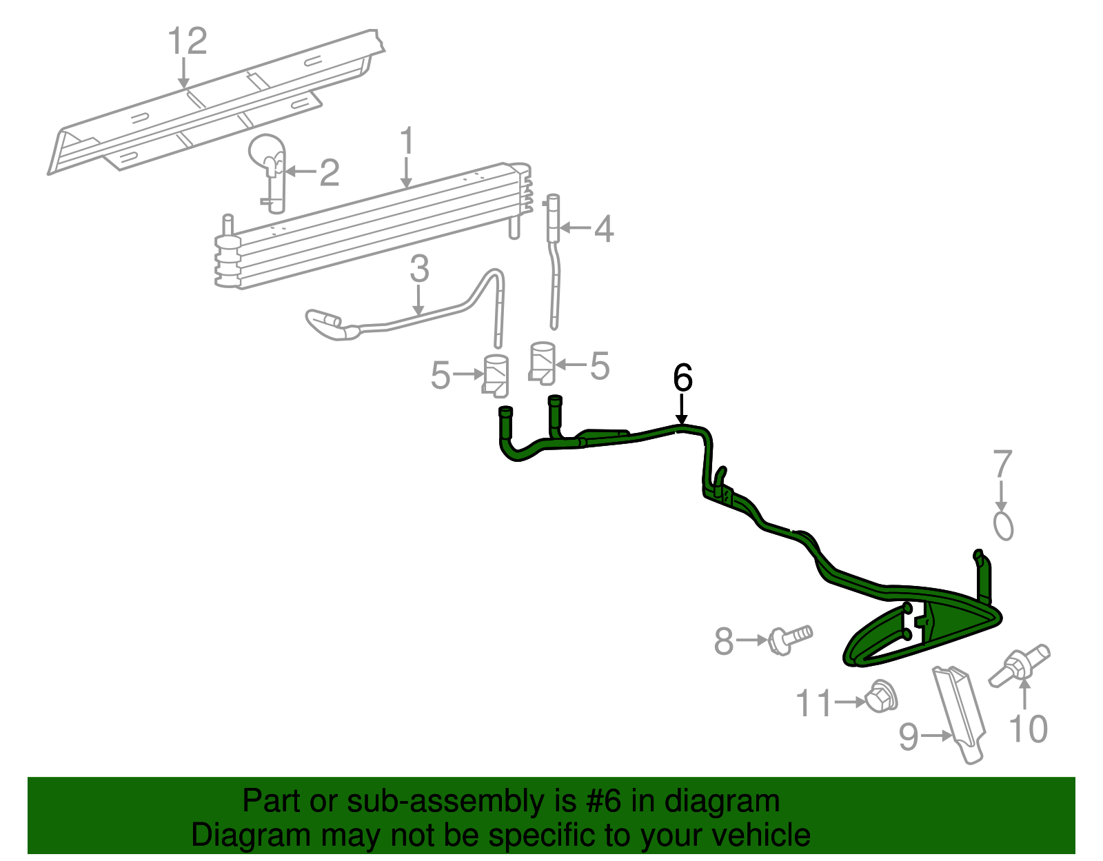 2007-2014 Ford Oil Tube BL1Z-7R081-A | parkwayford