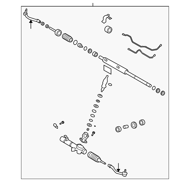 2008-2010 Hyundai Sonata Steering Gear 57700-3K210 | HyundaiParts.Online