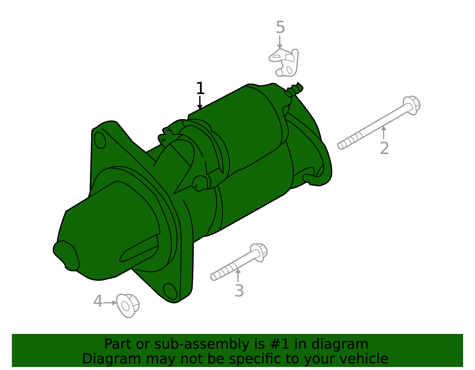 23300AB020 - 2022-2024 Subaru WRX - Starter | Subaru Parts HQ