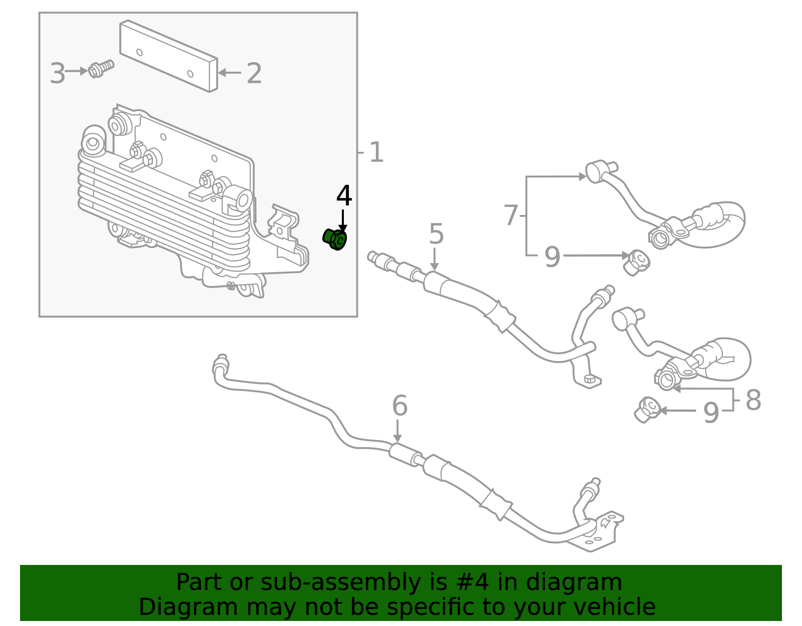 25920-5NC-003 - Damper Connector 2020-2025 Honda Ridgeline | Honda ...