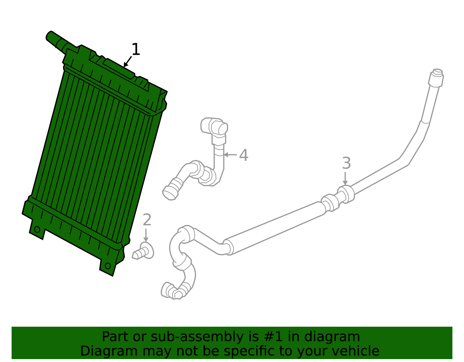 2018-2019 Land Rover Auxiliary Radiator LR094178 | OEM Parts Online