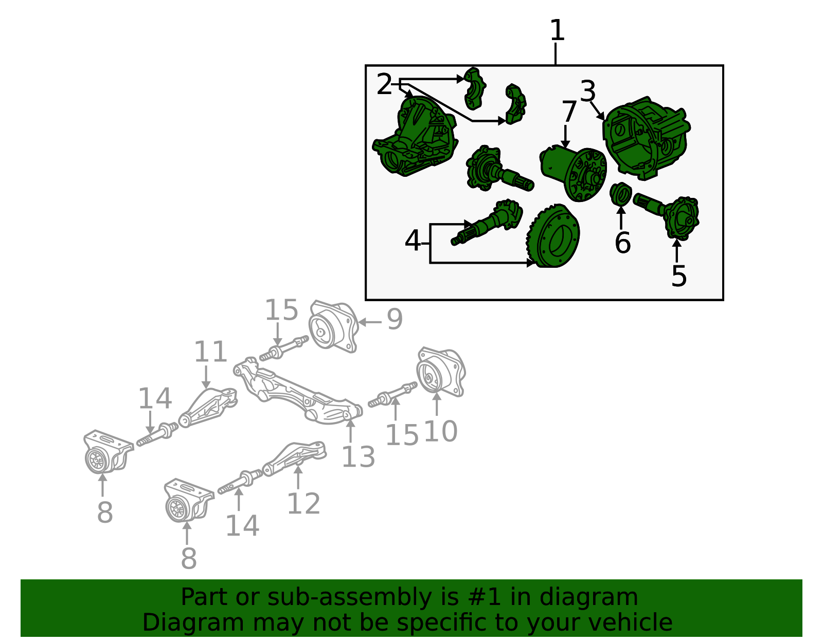 41200-PCZ-A01 - Carrier Assembly | Genuine Honda Parts