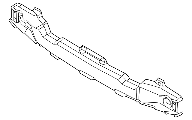 Genuine Impact Bar for 2022-2024 Hyundai Tucson | Part# 86631-N9100 ...