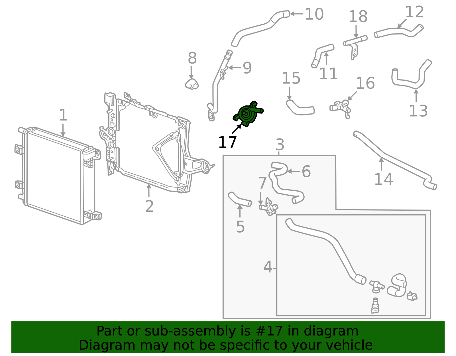 2022-2025 Toyota Auxiliary Pump 161B0-70020 | Toyota Parts Center
