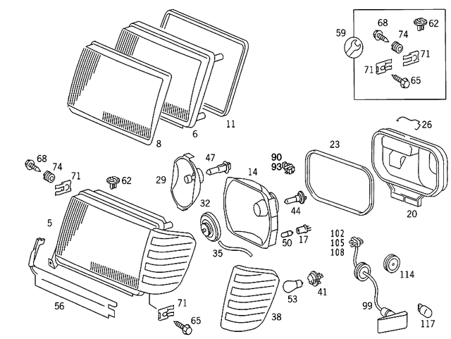 Mercedes-Benz Turn Signals For Sale | Mercedes-Benz USA Parts