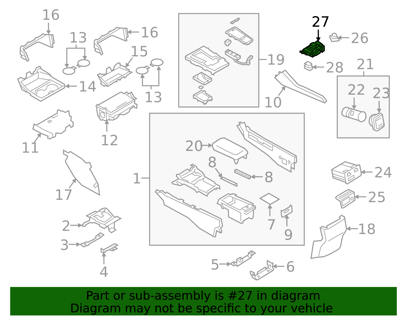 BDGF-66-CM0B - Control Switch 2019-2023 Mazda | MazdaParts.US Store