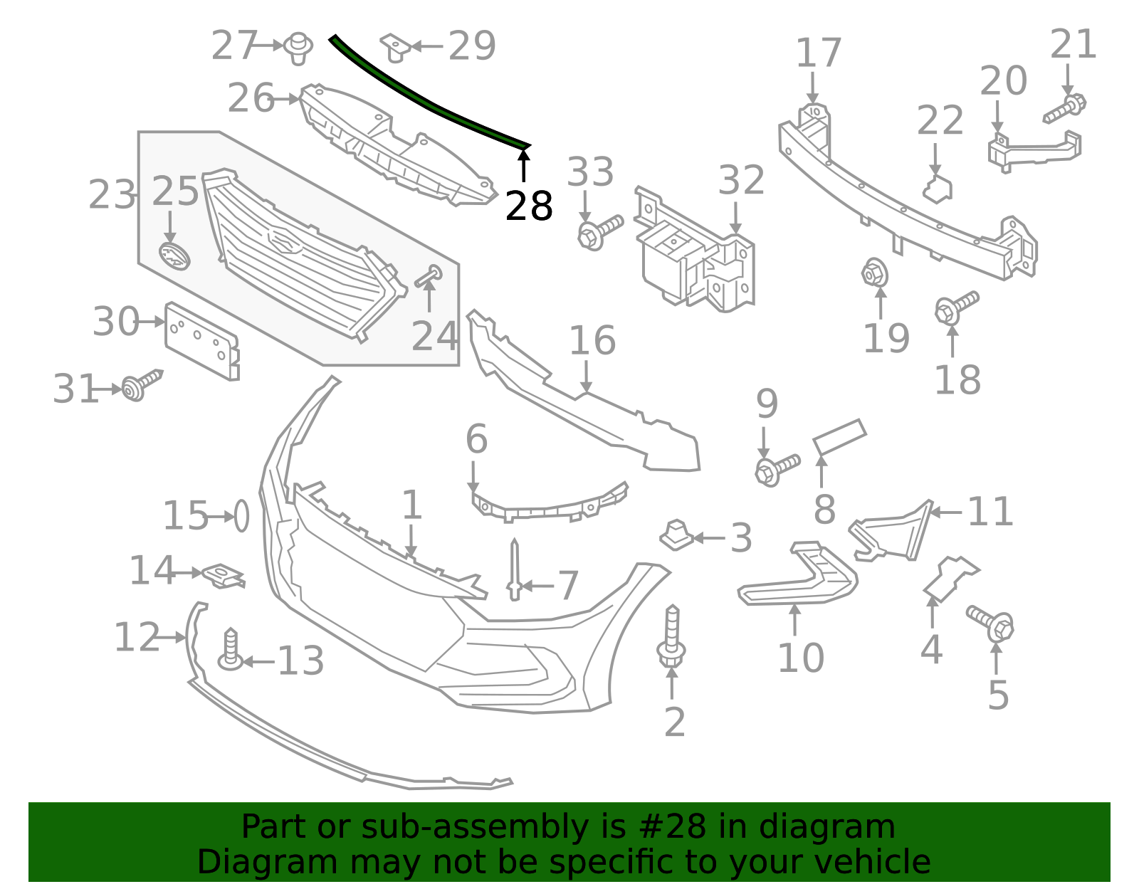 Seal Strip 86357-F2000 | OEM Parts Online