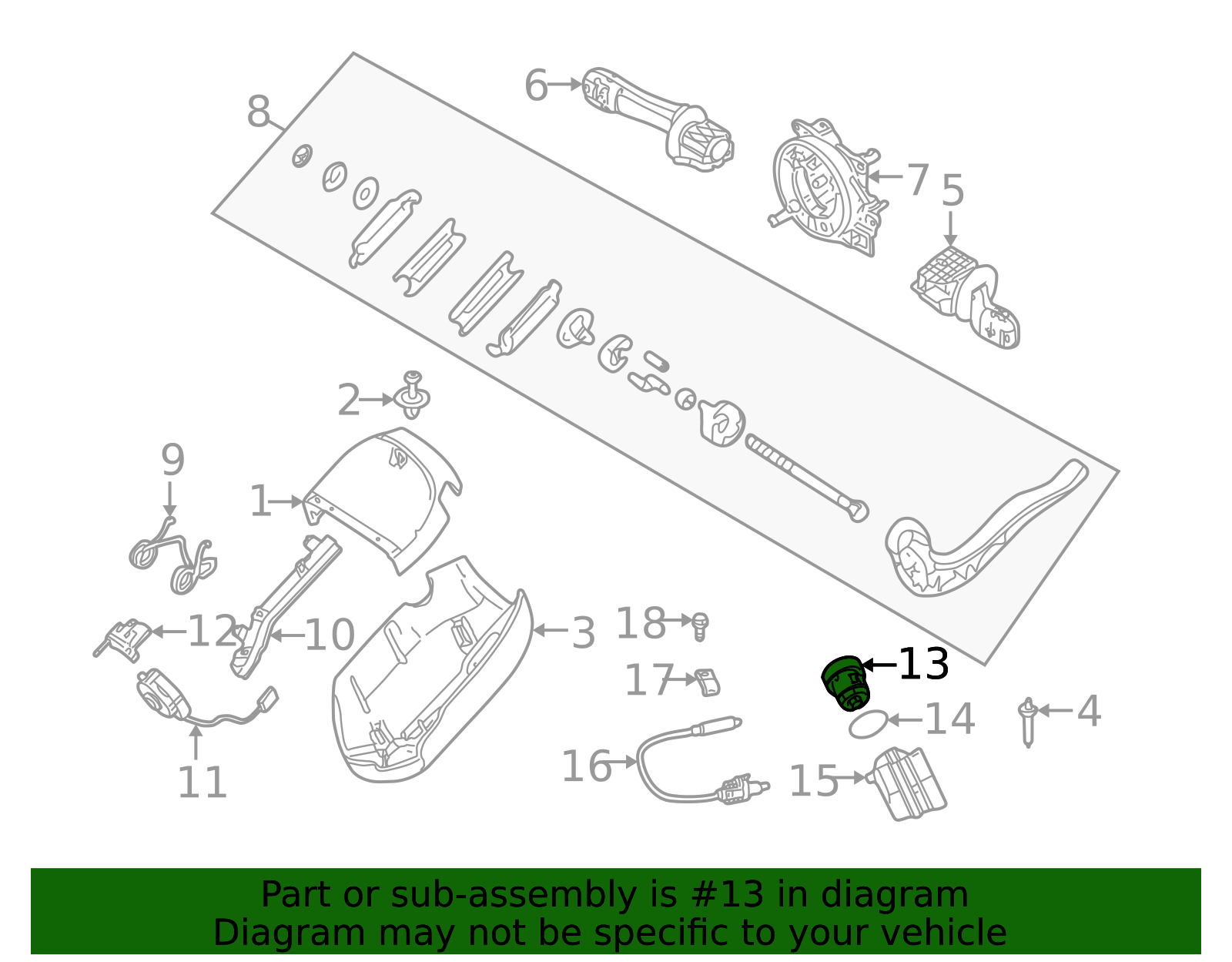 32-30-7-197-330 - Ignition Lock Cylinder 1999-2010 BMW | BMWPartsDirect.com