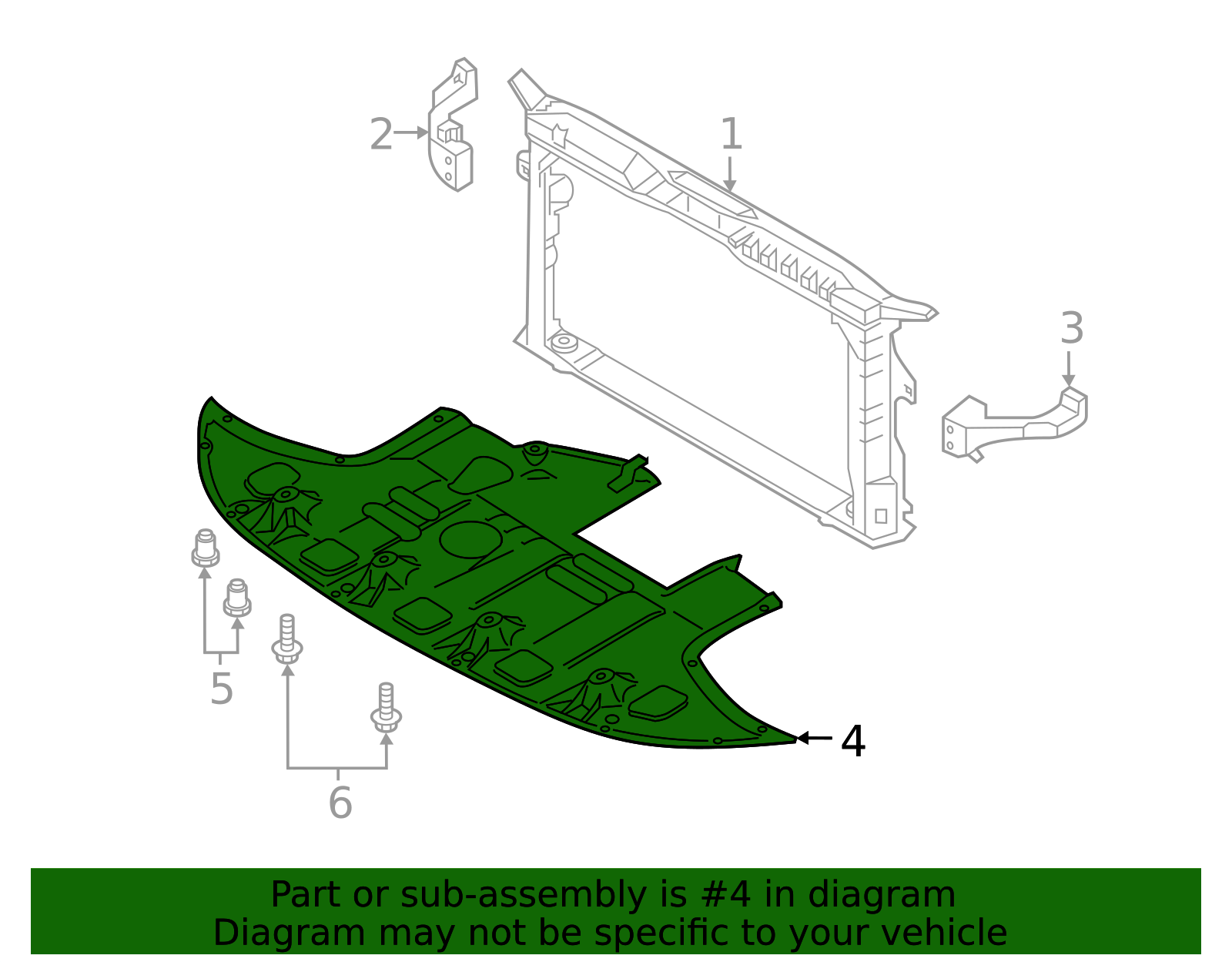 2019-2022 Hyundai Veloster N Under Cover 29110-K9000 | OEM Parts Online
