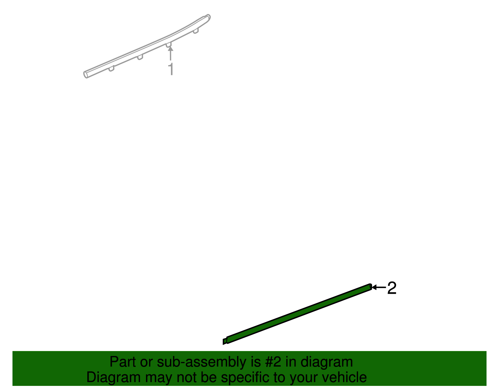 22775450 - OEM GM Body Side Mldg | GMPartsCenter.net | GM Parts Center