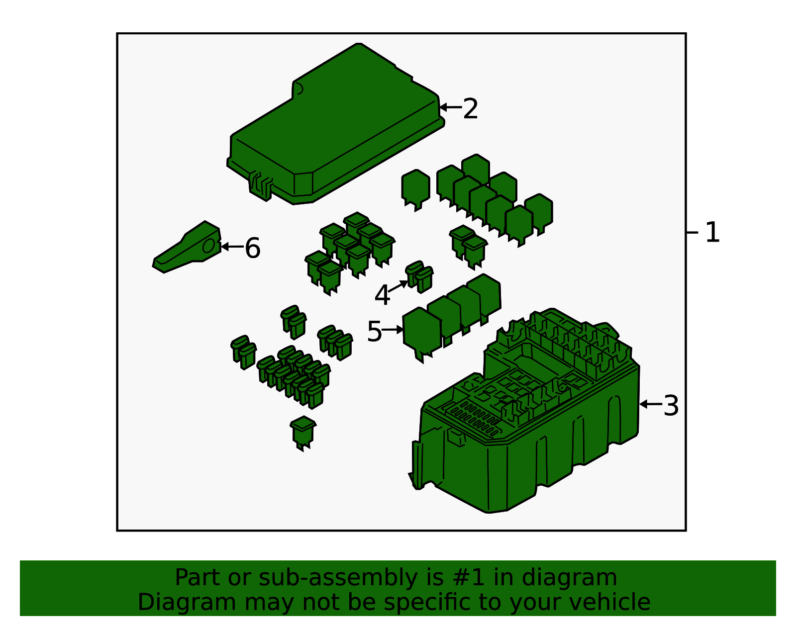 Mazda Fuse Box Assembly - OEM Circuit Hub - Part #C270-66-760A ...