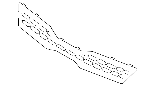 86351-1W200 - Upper Grille 2012-2015 Kia Rio | Kia.Parts Store