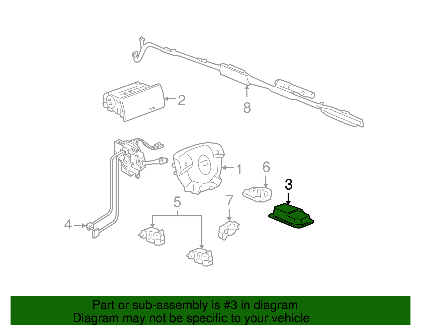 15909992 - Air Bag Control Module | Partners Chevy