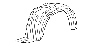 53875-52141 - Fender Liner 2007-2011 Toyota Yaris | Longo Toyota Parts