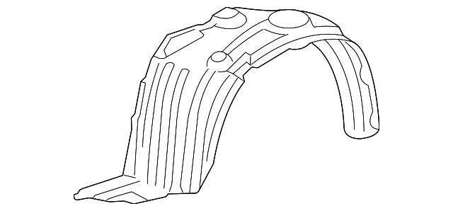 53875-52141 - Fender Liner 2007-2011 Toyota Yaris | Longo Toyota Parts