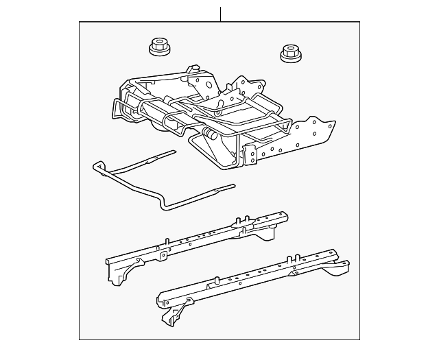 2016 Toyota Highlander Frame Assembly 79102-0E051 | Toyota Parts Center