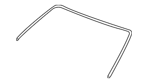 Hyundai - 86131-25000 - Reveal Molding - 2000-2002 Hyundai Accent | OEM ...