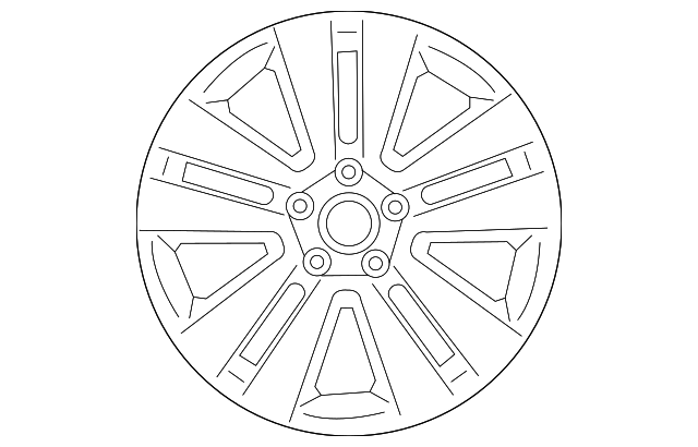 2015-2019 Subaru Outback 17\\" Alloy Wheel 28111AL02A | OEM Parts Online