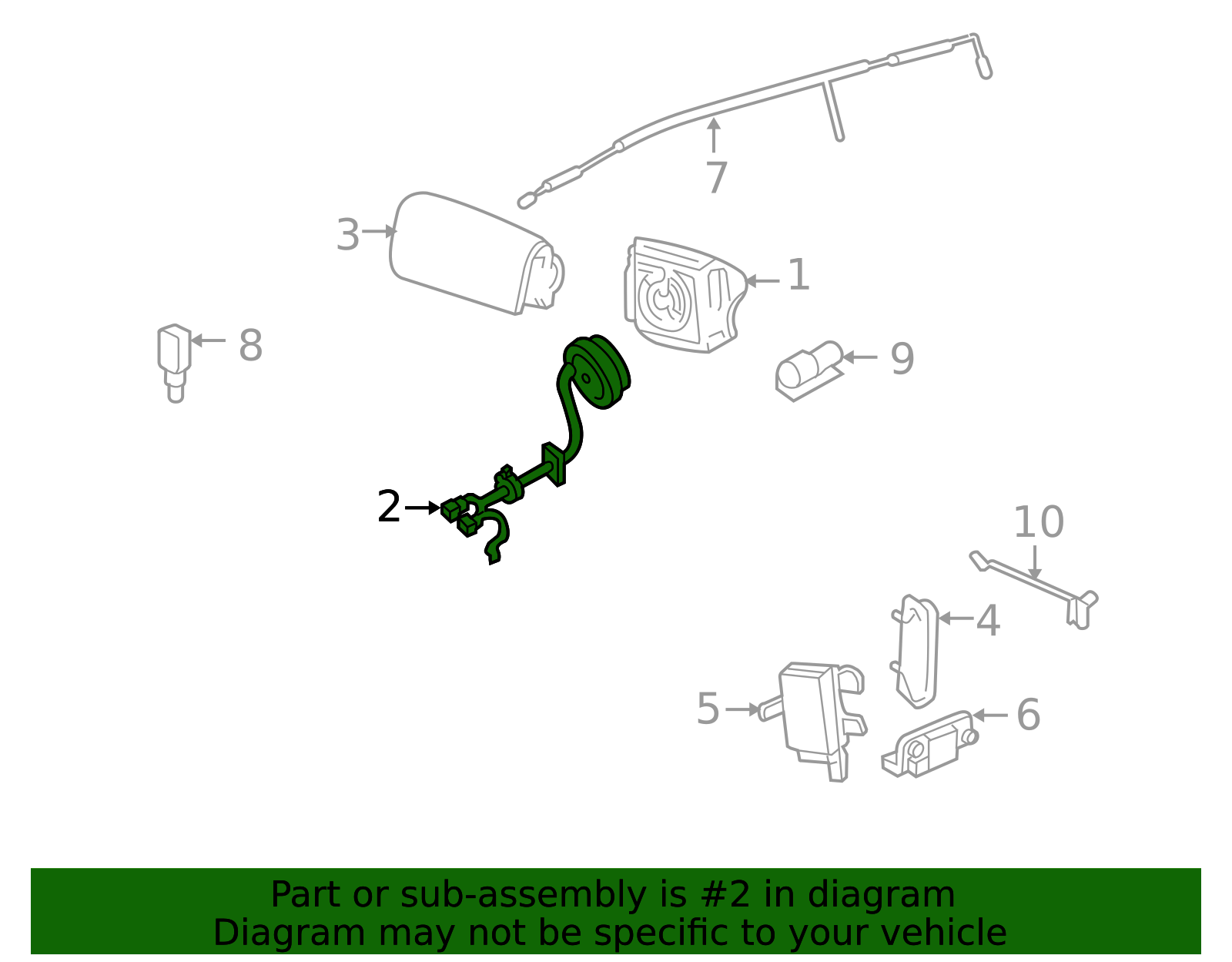 Clock Spring 8L8Z-14A664-A | Awesome Parts Ford