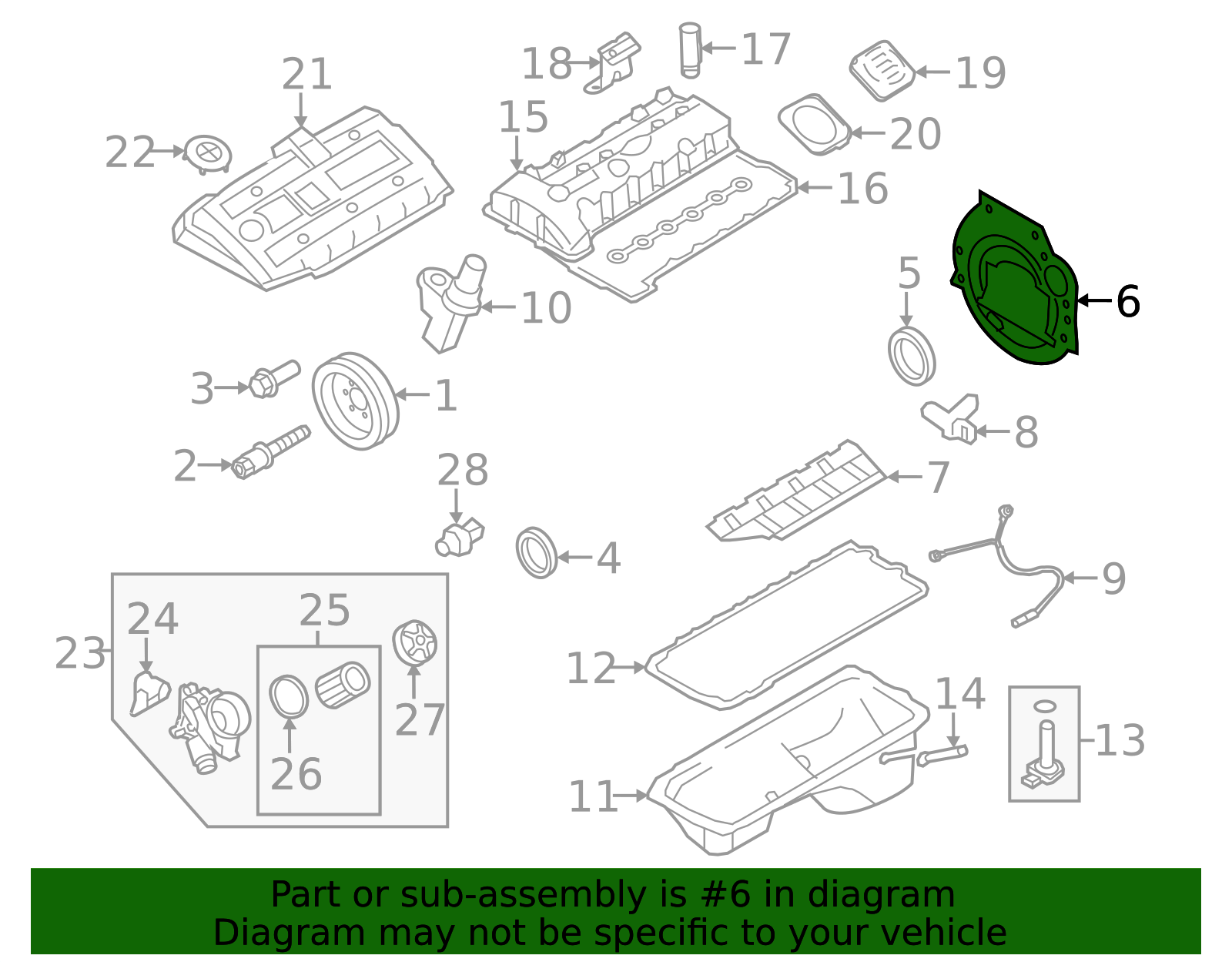 11-11-7-527-742 - Retainer Plate 2006-2013 BMW | BMW Auto Parts Warehouse