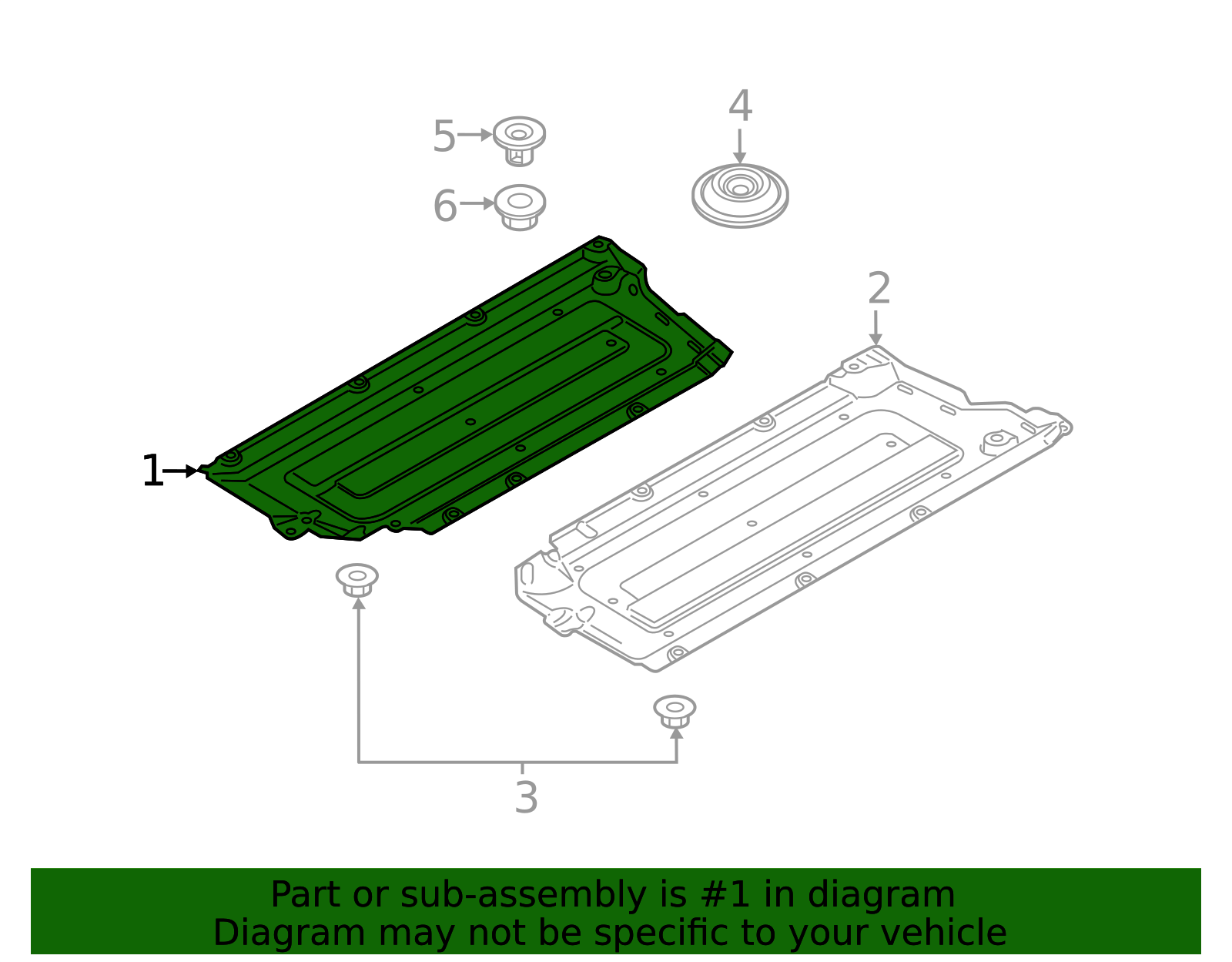84225-J3000 - High-Quality Floor Pan Splash Shield for 2019-2022 ...