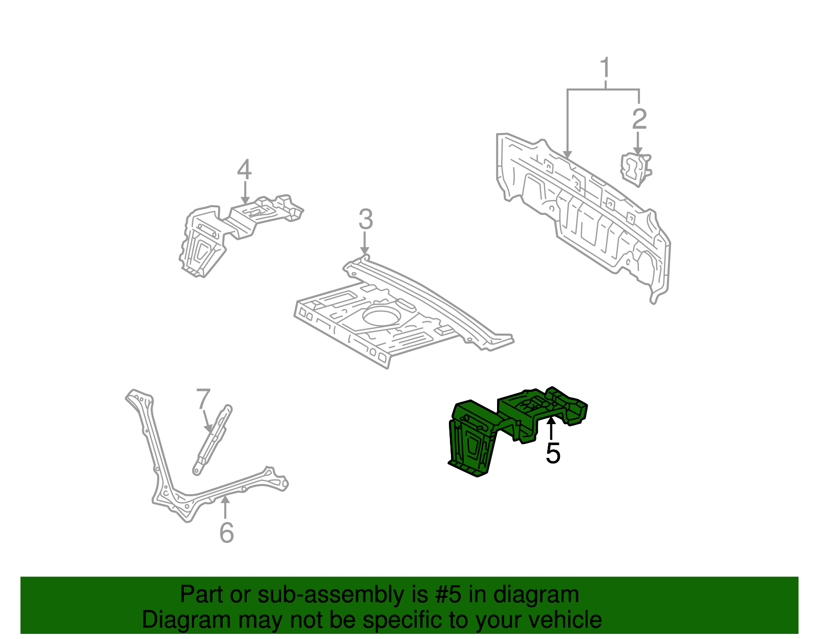 64202-30120 - High-Quality Package Tray for 1998-2005 Lexus ...