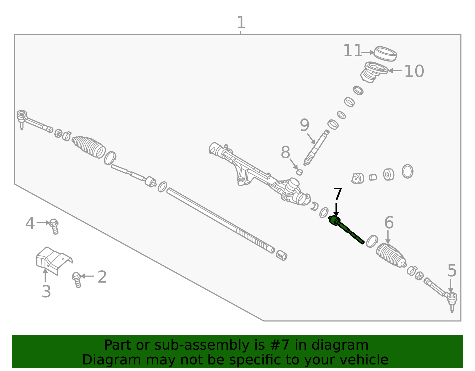 2020-2024 Hyundai Sonata Inner Tie Rod 56540-L1000 | OEM Parts Online