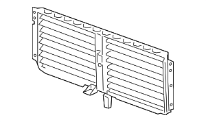 2018-2024 GM (Replaces 84460245) Front Bumper Shutter 85052433 GM | GMPartsDirect.com