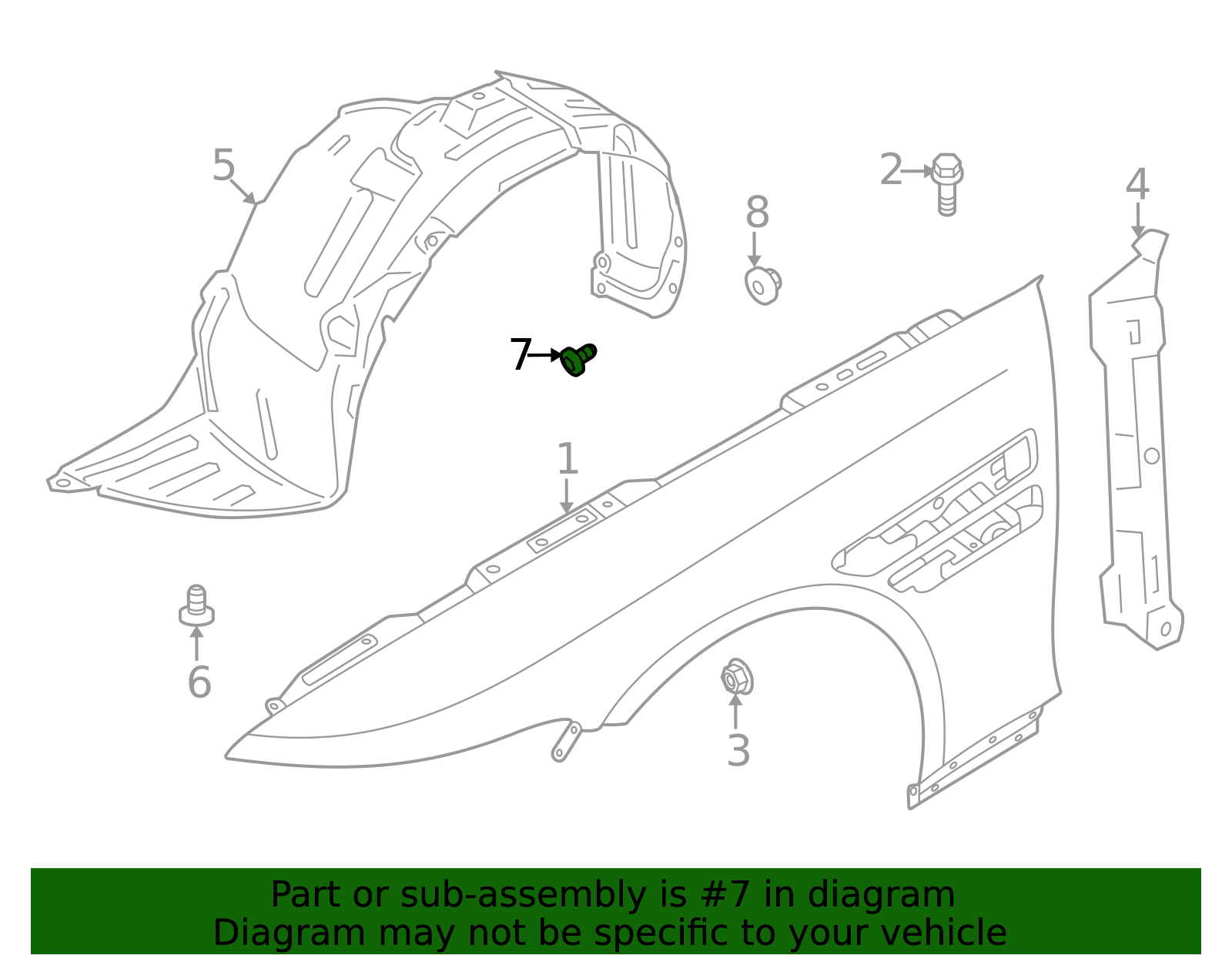 12442-05207-B - Bumper Cover Screw - 2003-2021 Hyundai | World OEM ...