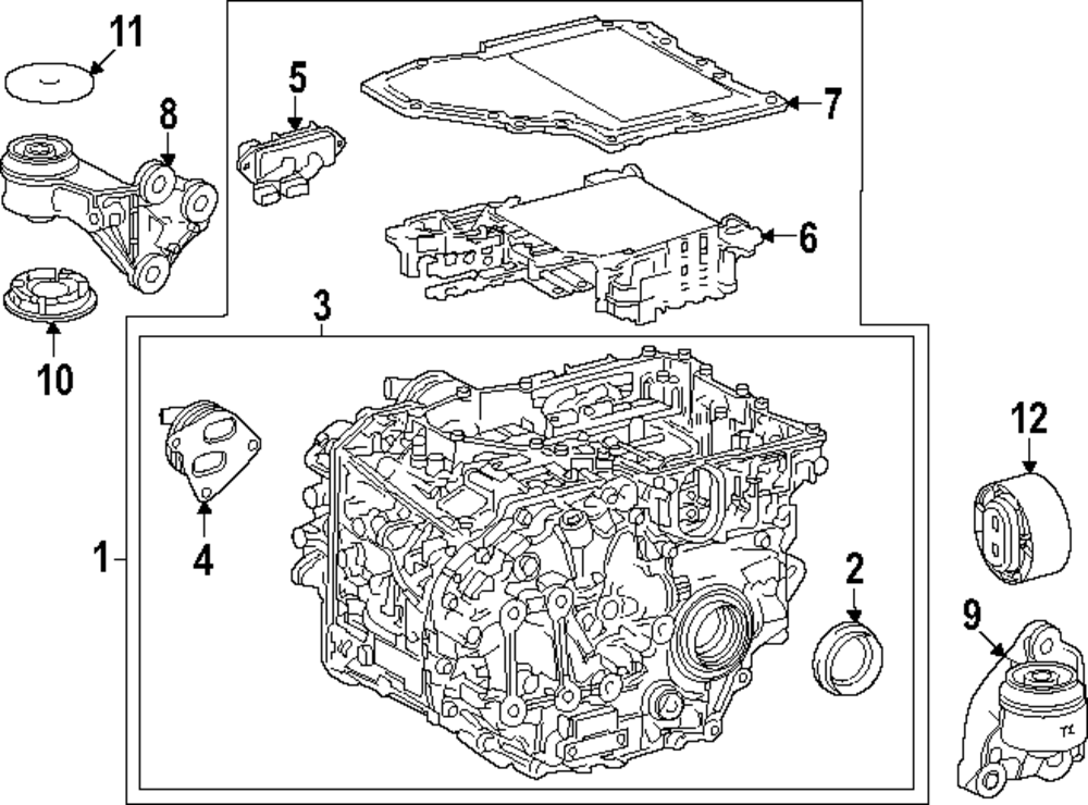 82111-4DR40 - Hybrid Electric Motor Connector 2024-2025 Toyota Grand ...