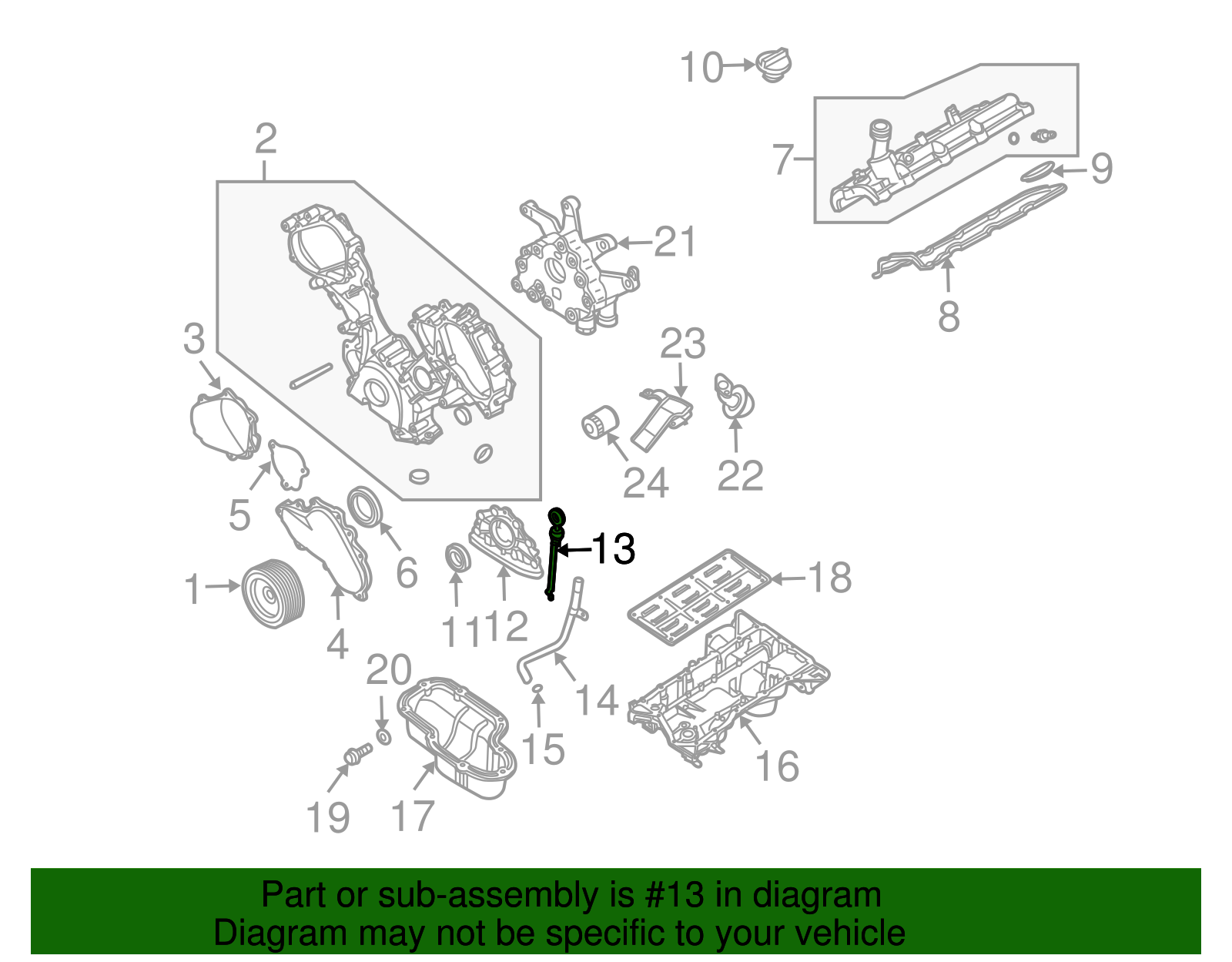 2004-2010 Infiniti QX56 Dipstick 11140-7S020 | Faulkner Infiniti of ...