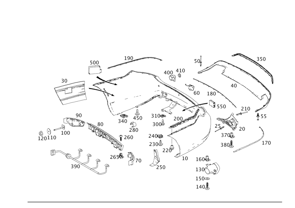 207-885-02-14 - Holder 2012-2017 Mercedes-Benz E550 | Mercedes-Benz USA Parts