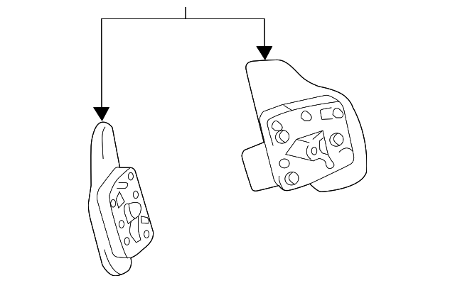 2011-2019 Toyota Paddle Switch 84610-12120 | Toyota Parts Center